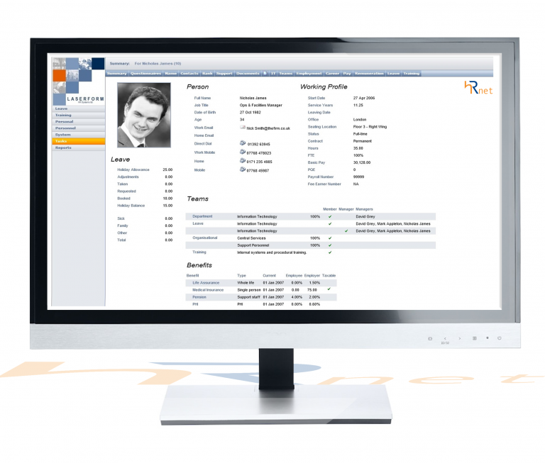 HR Net | A dedicated supplier of Human Resources management software ...